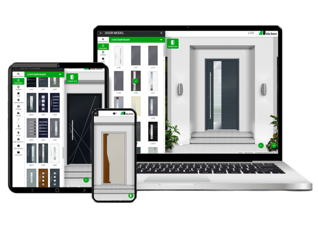 Ally Doors - Aluminium Entrance Doors, Modern German Front Doors - Ally ...