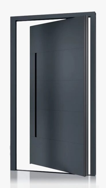 Aluminium Pivot Front Doors - Ally Doors